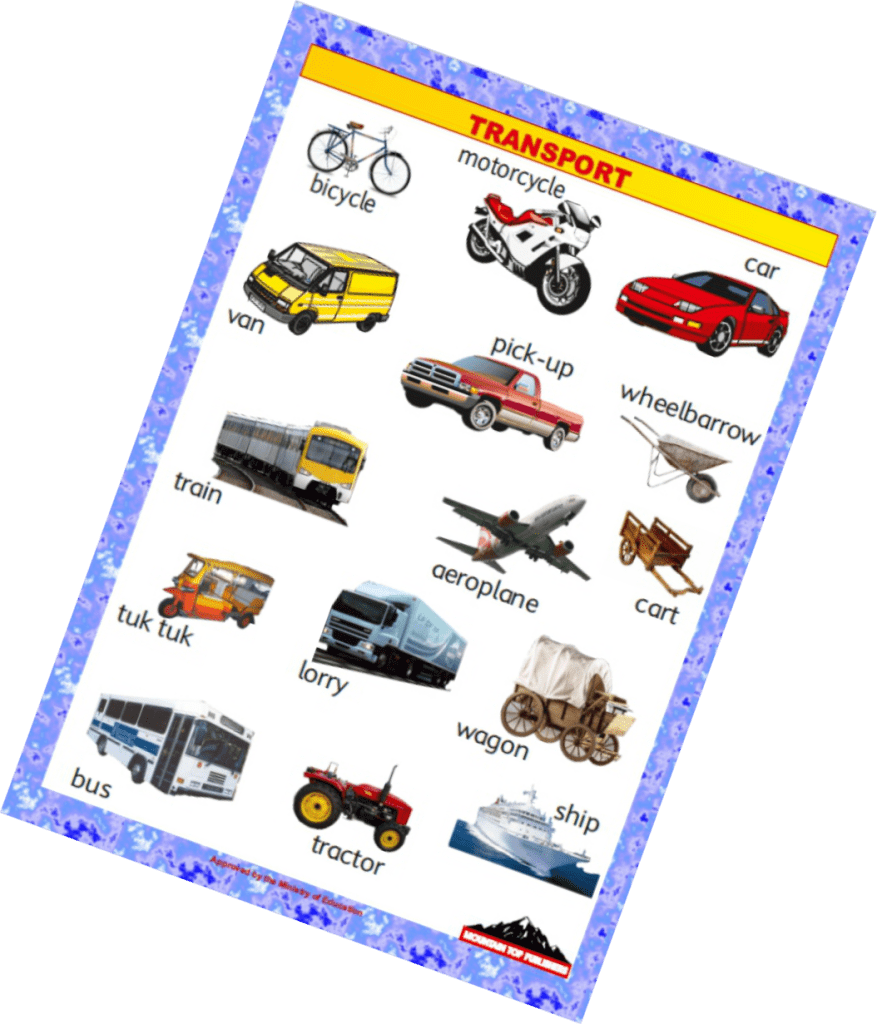 Transport chart - Mountain Top Educational Publishers